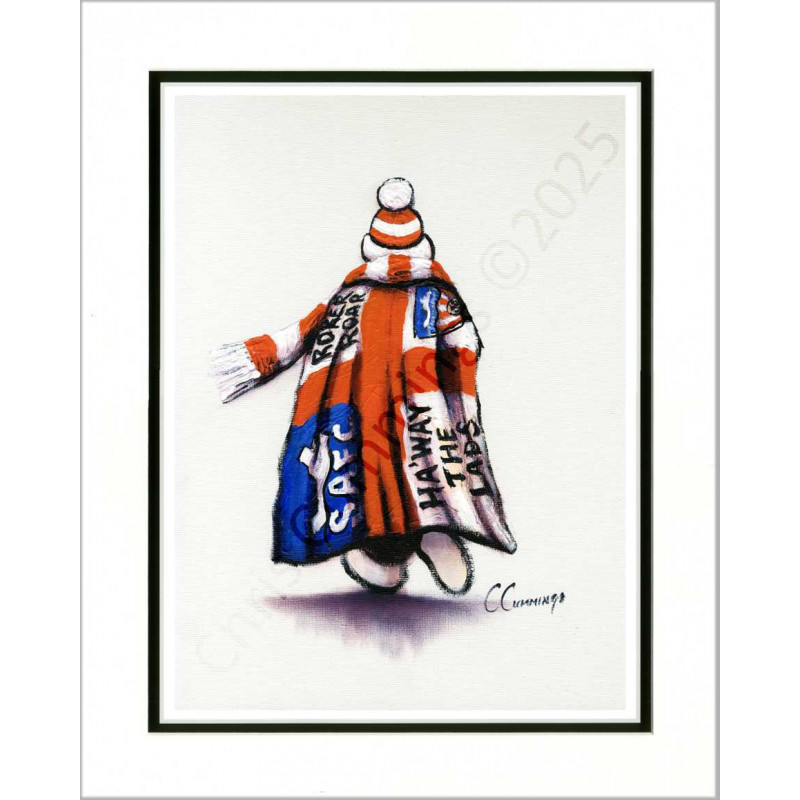 SAFC Flag by Chris Cummings - Wall Art